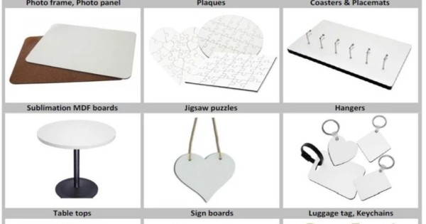 Sublimation MDF sheet boards